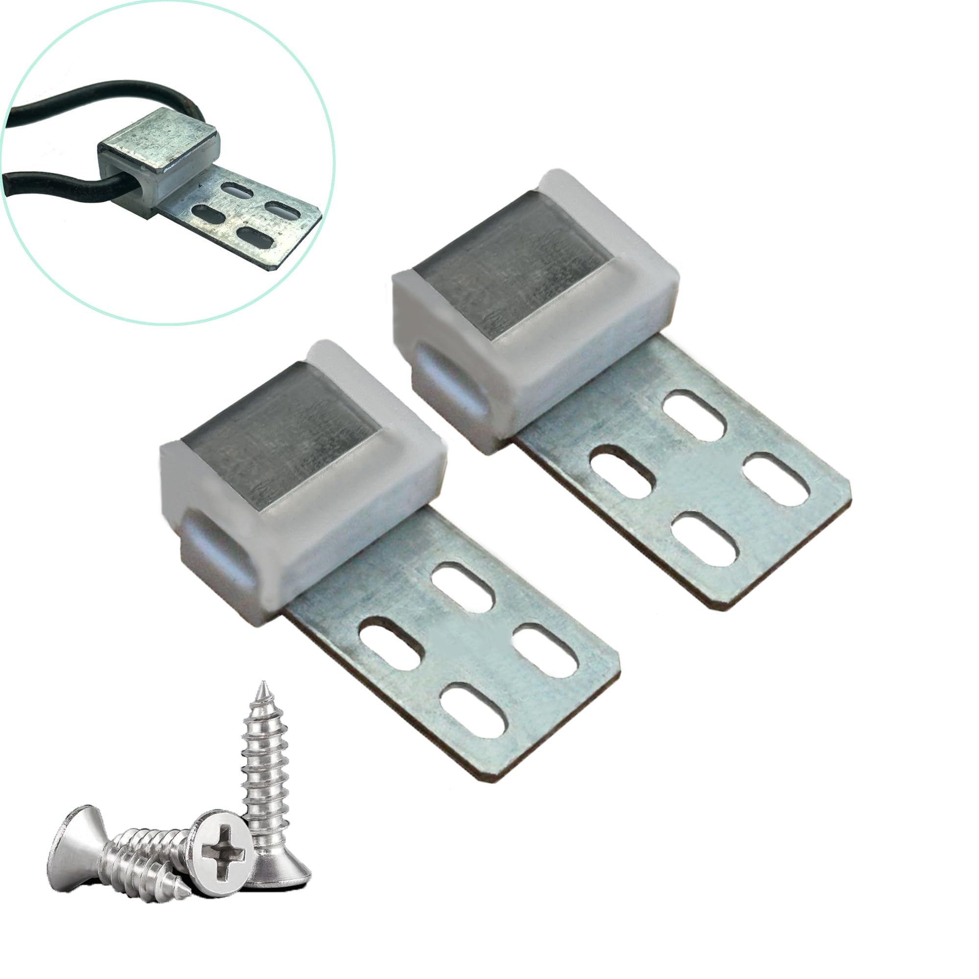 Amazon.com: 20 Packs Thick Couch Spring Clips,with screws, Upholstery ...