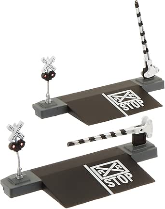 Amazon.com: Bachmann Trains - Scenery Accessories - DUAL CROSSING GATES ...
