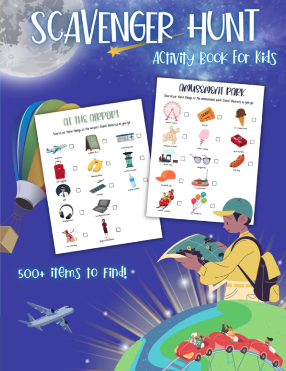 Scavenger Hunt: Search And Find Games For Kids: Press, Dreamy Night ...