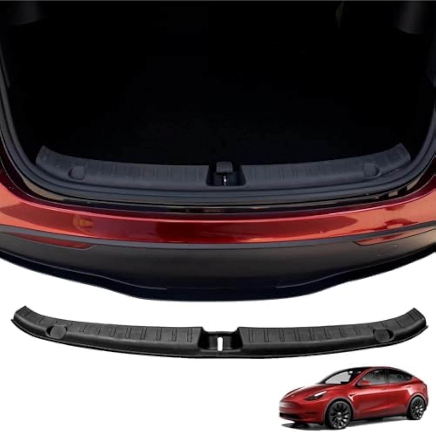 Amazon.com: SCREW RHINO Rear Bumper Guard for Model Y Accessories 2024 ...