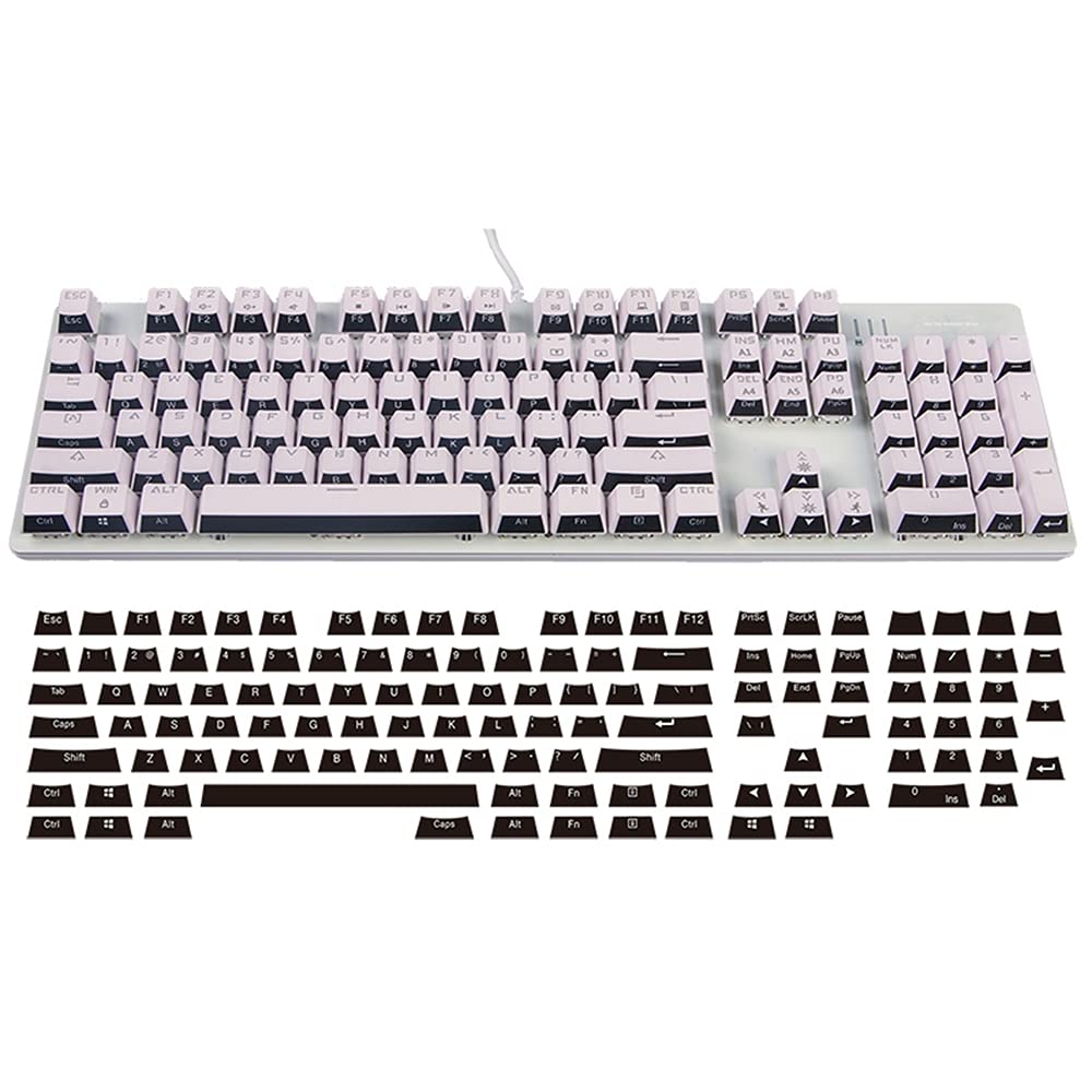 Buy Transparent Blank Keycap & Side Printed Keycaps Stickers Set ...