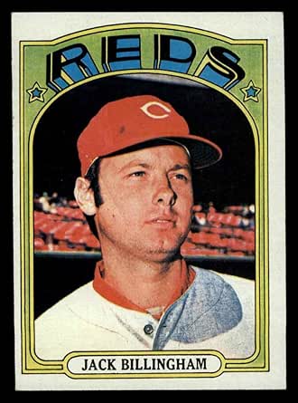 Amazon.com: 1972 Topps # 542 Jack Billingham Cincinnati Reds (Baseball ...