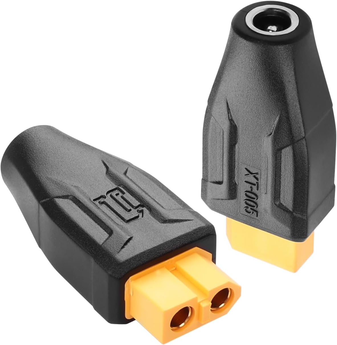 Amazon.com: SinLoon 2 Pack XT60 to DC5521 Adapter XT60 to DC 5.5mm X 2 ...