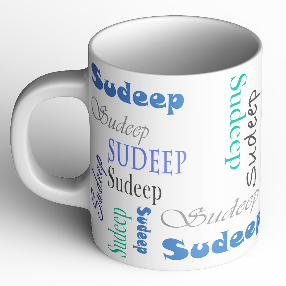 Sudip Name Logo