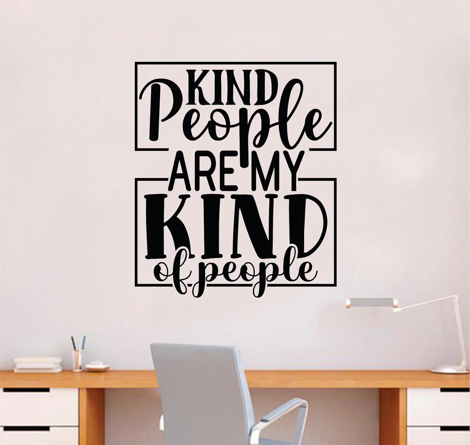 Amazon.com: Kind People Are My Kind of People Wall Decal Home Decor Art ...