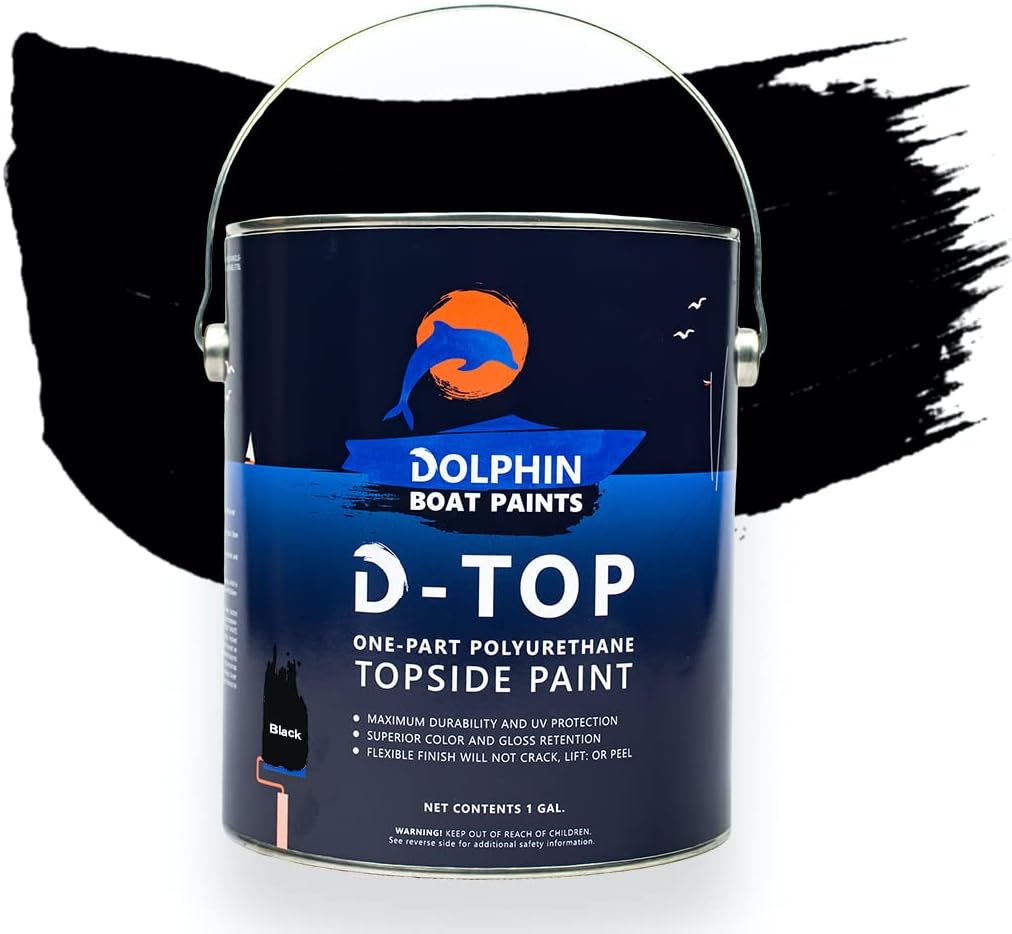 Amazon.com: Dolphin Premium Marine Topside Boat Paint | Gallon ...