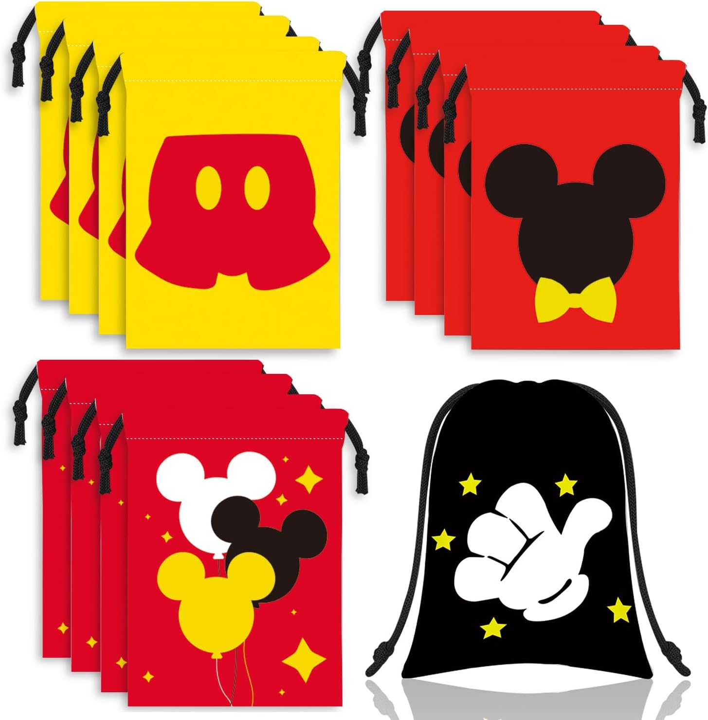 Amazon.com: Hbavfihnbg Cartoon Mouse Party Favor Bags,Mouse Party ...