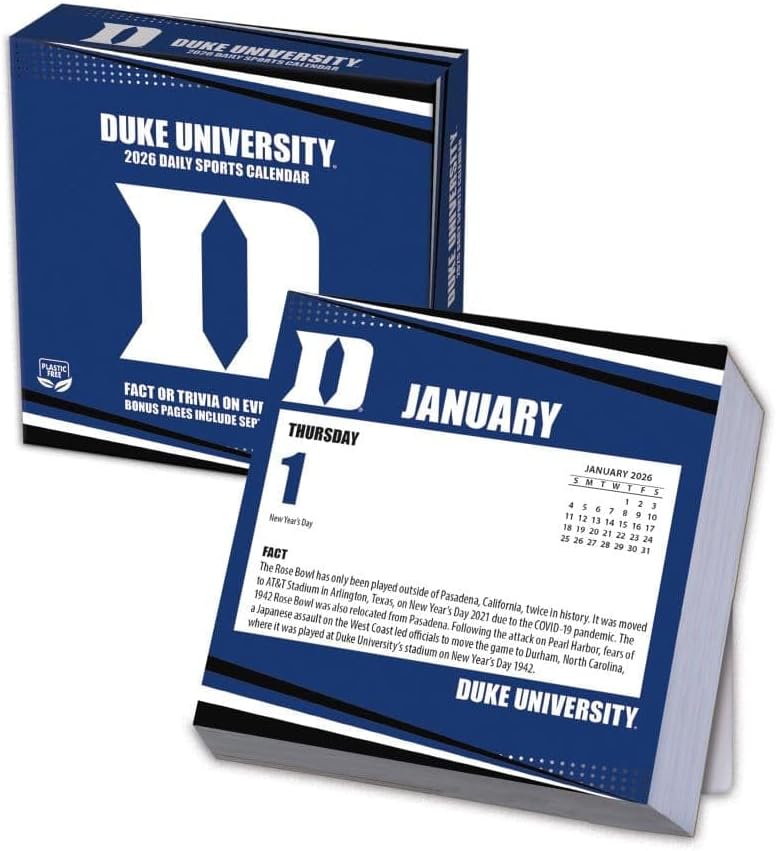 Duke Blue Devils 2026 Box Calendar (26998053115)