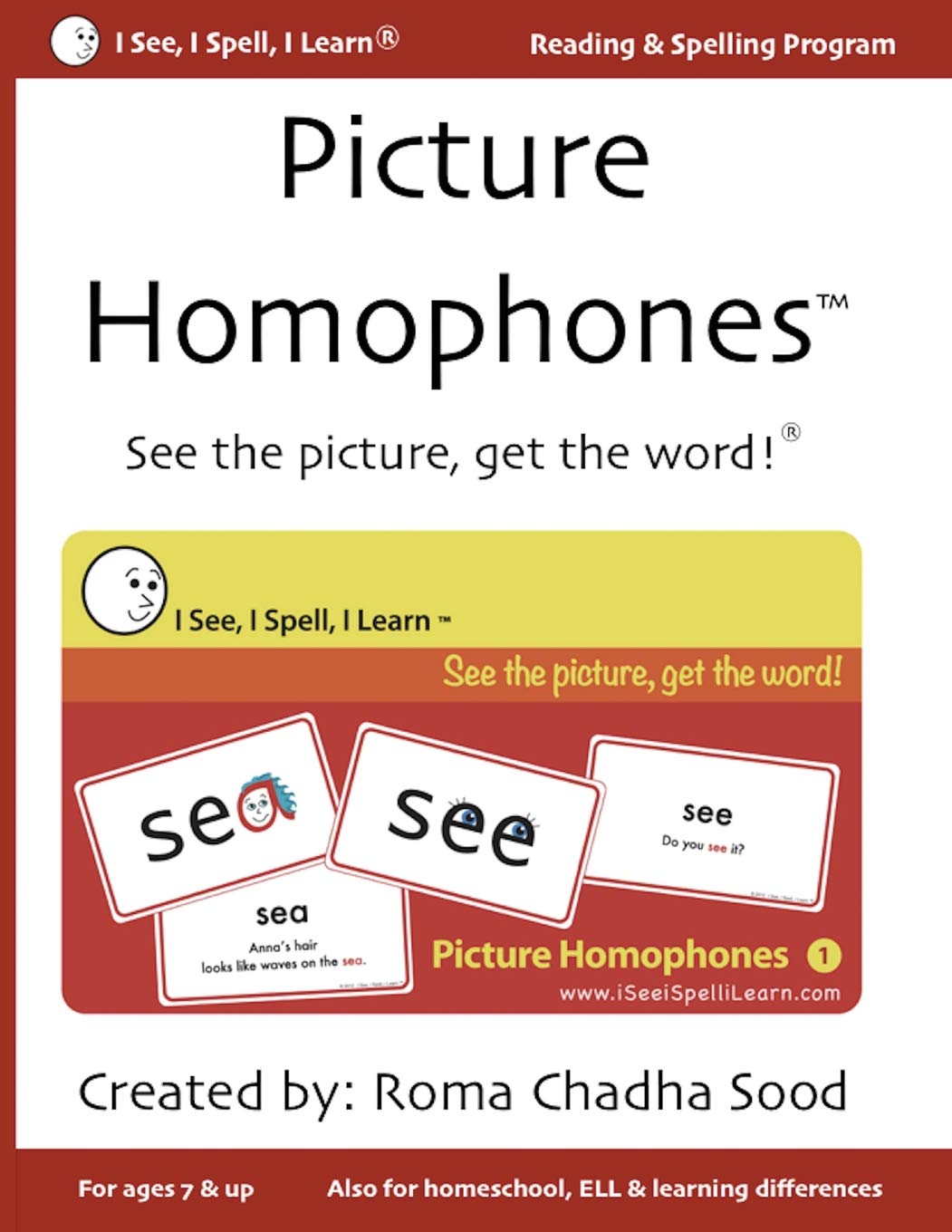 Picture Homophones™ Book 1: See the picture, get the word! (I See, I ...