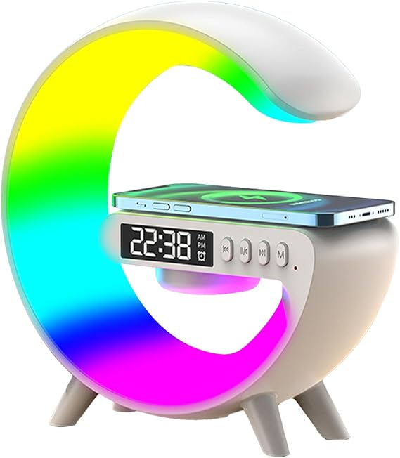 Uaste G Shaped Lamp Phone Charger - Wireless Charger Lamp - G-Shaped ...