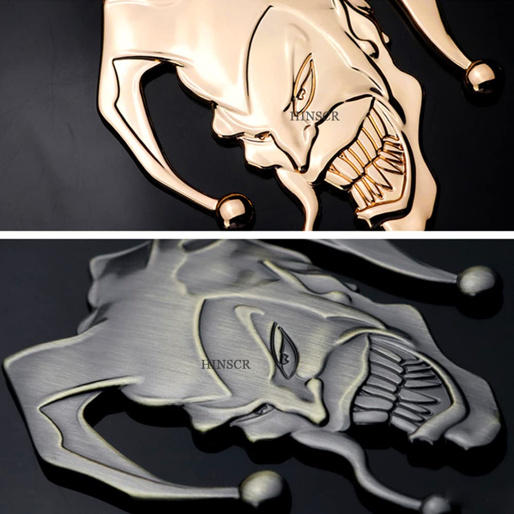 Snapklik.com : HINSCR Clown Car Badge Decal Metal Clown Emblem Decal ...