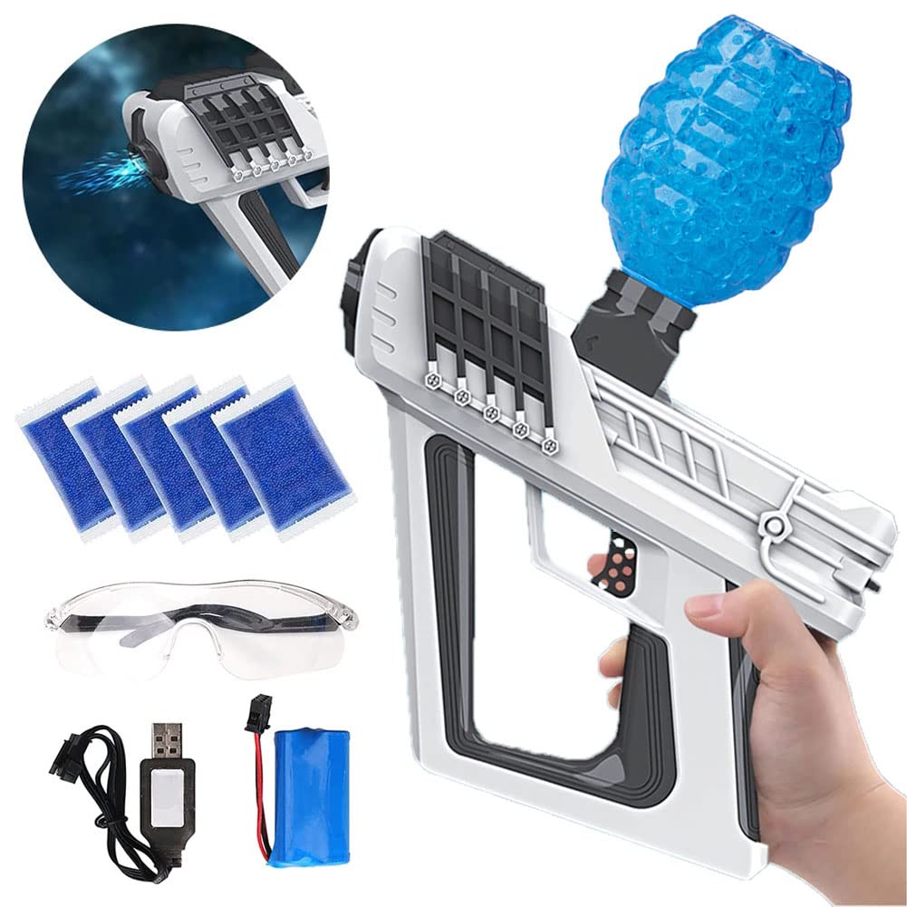 Buy Gel Blaster with Goggles & Beads, Automatic Splatter Ball Electric ...