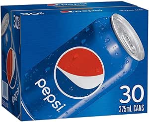 Pepsi Regular Soft Drink, 30 x 375ml : Amazon.com.au: Pantry Food & Drinks