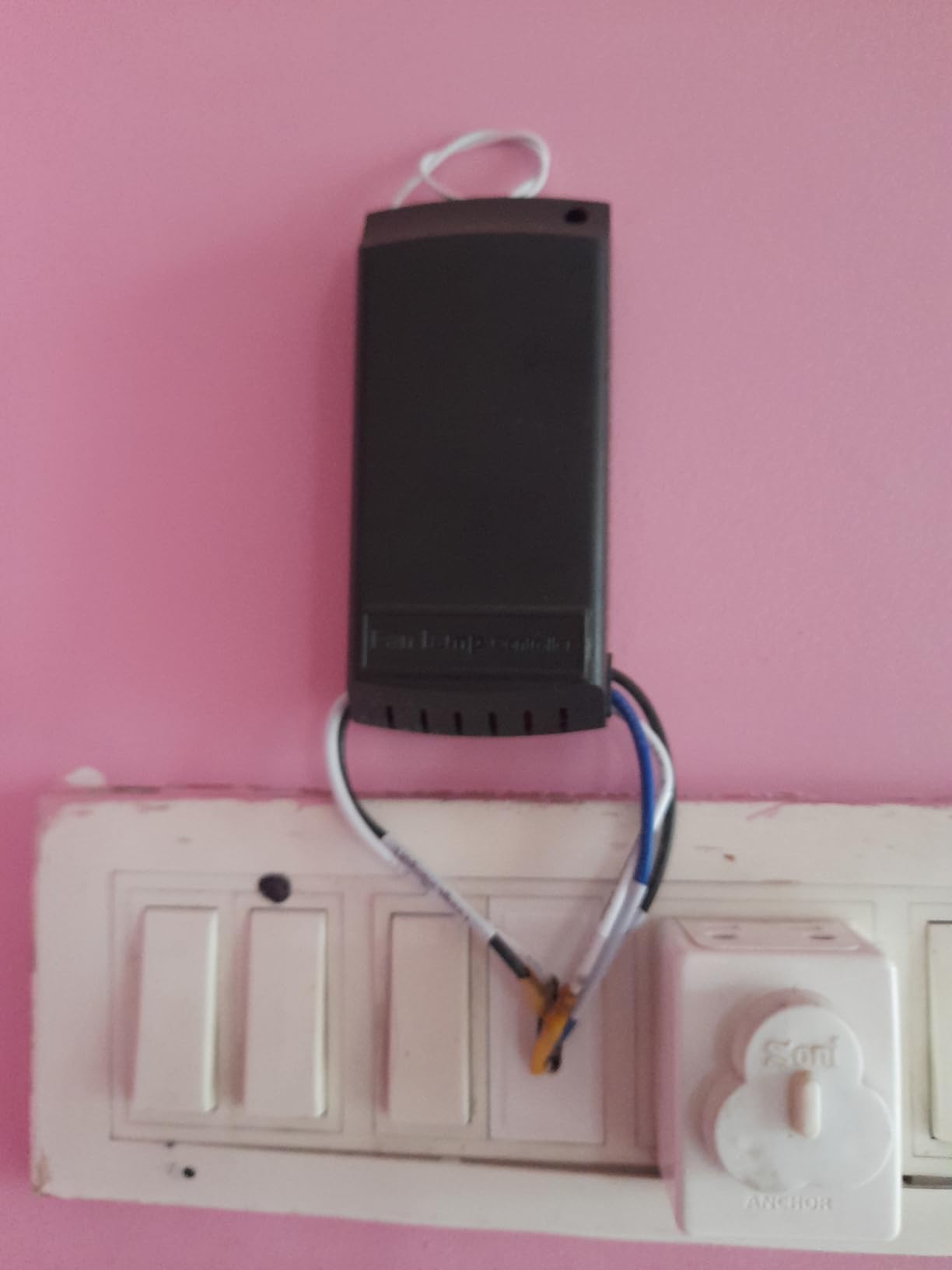Blackt Electrotech: 230 Volt RF Remote Control Switch for 1 Fan and 1 ...