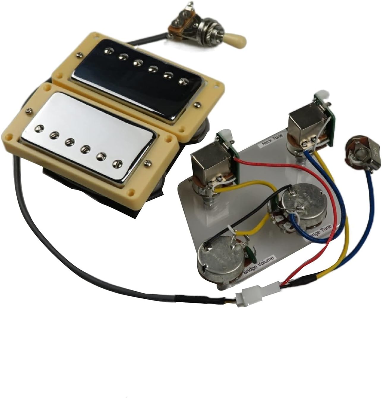 Guitar Pickups Humbucker Pickups Neck And Bridge Pickup 4C Wiring ...