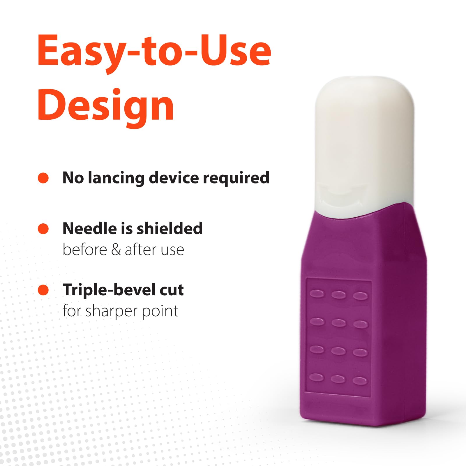 Snapklik.com : Easy Touch Pressure-Activated Safety Lancets, 28 Gauge