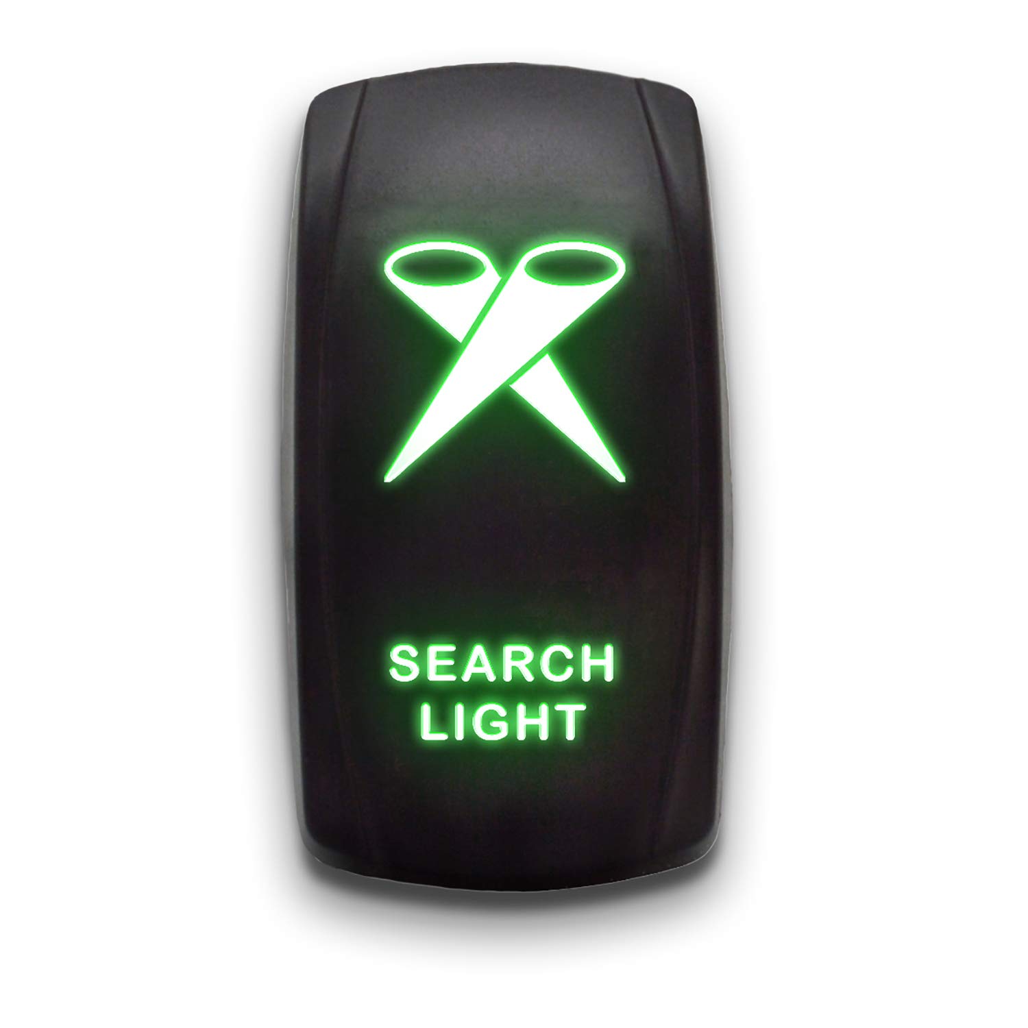 Sith Switches Darth Vader Green LED Rocker Switch - 5-PIN 20A 12V ON ...