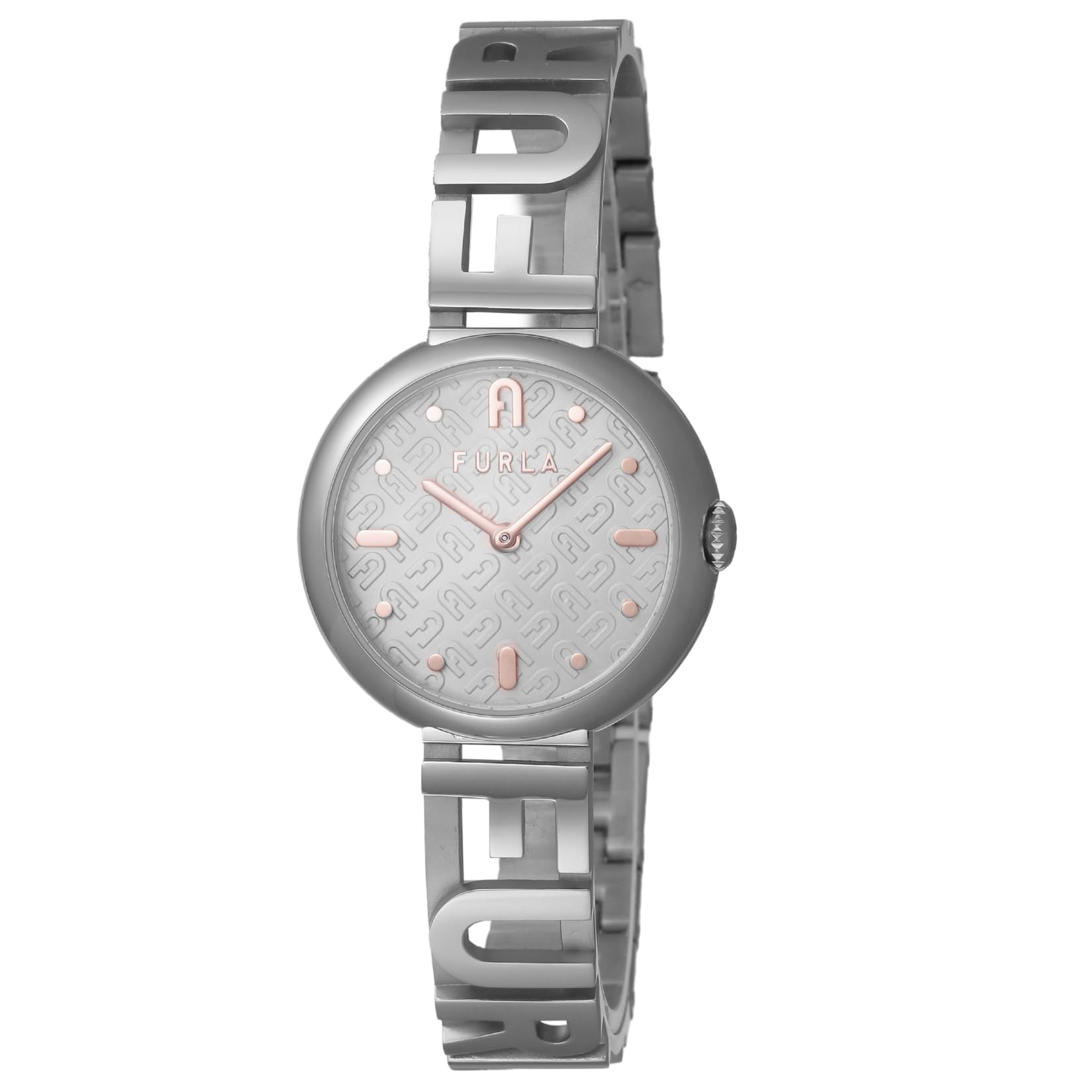Amazon | [FURLA] 腕時計 フルラ FURLA 3D BANGLE バングル シルバー 文字盤 ステンレススチール クォーツ ...