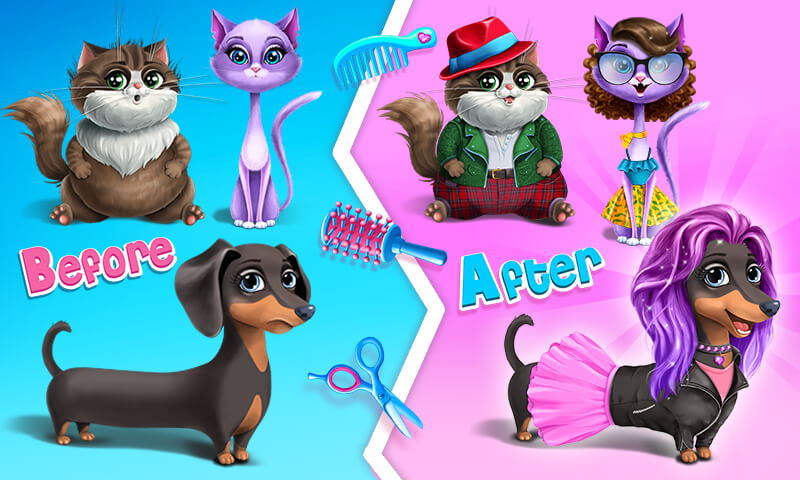 Farm Animals Makeover - Cute Virtual Pet Salon:Amazon.in:Appstore for ...