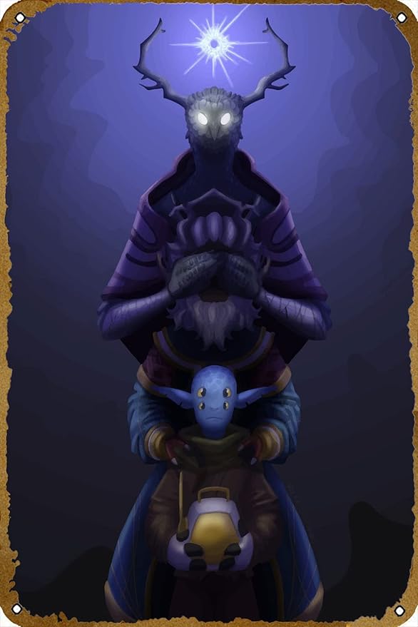 Amazon.com: outer wilds Poster Video Game Metal Tin Sign Gaming Cool ...