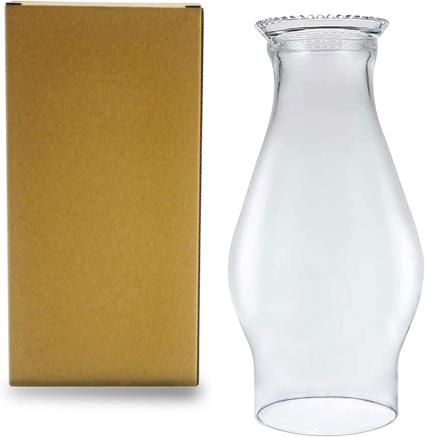 Amazon.com: Crisa 3” X 4 3/4” X 8 1/2” Replacement Clear Glass Chimney ...