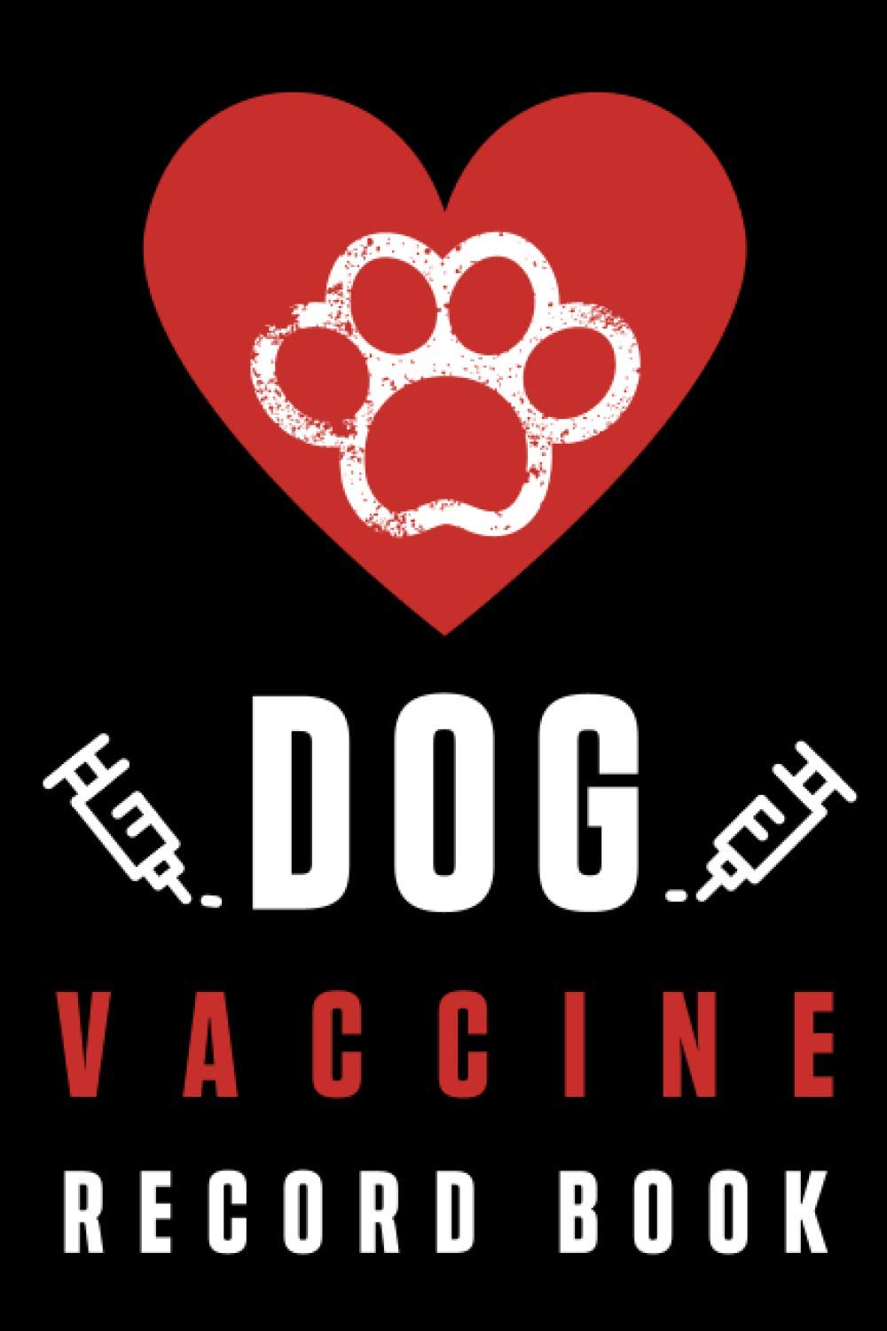 Buy Dog Vaccine Record Book: Canine Record Card, Dog Immunization ...