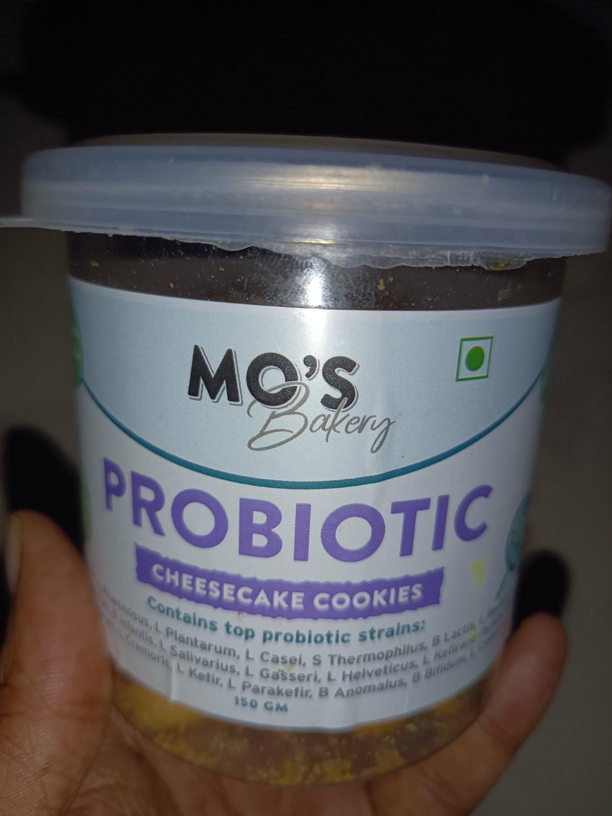 Mo's Probiotic Cookies,200 G | Cheesecake Digestive Cookies | Probiotic ...