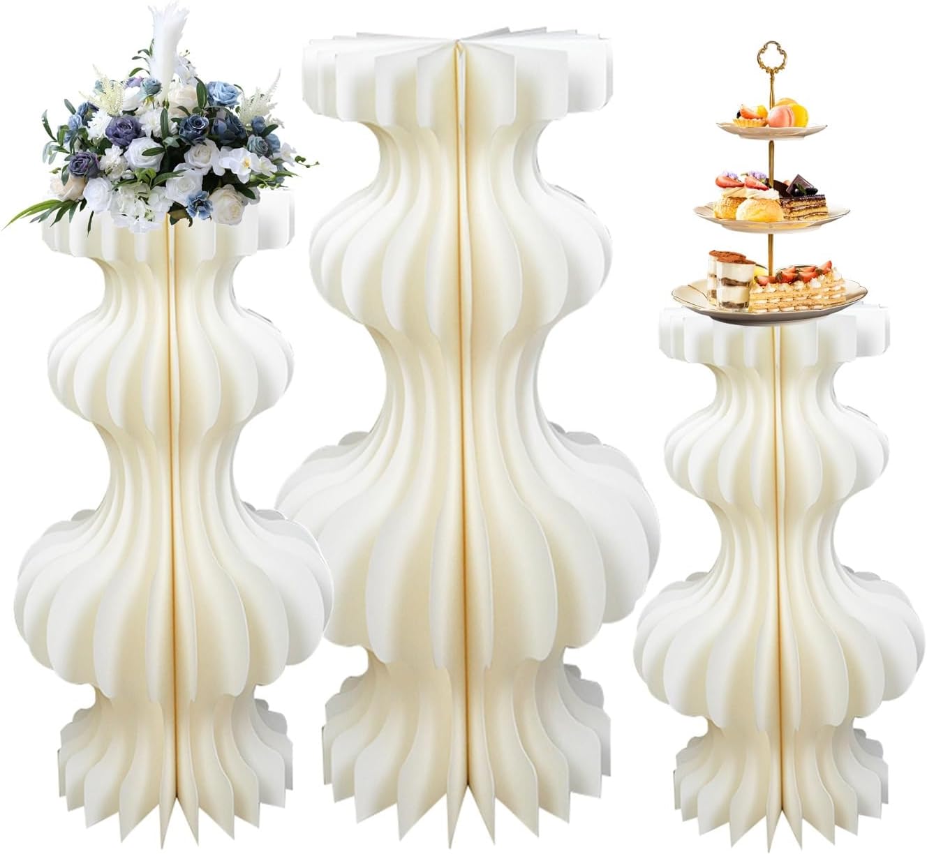 Amazon.com: 3PCS Cylinder Stands for Party,Cylinder stands for party ...