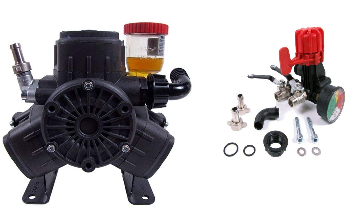 Amazon.com: Hypro D403 Diaphragm Pump with 9910-GR40 Pressure Regulator ...