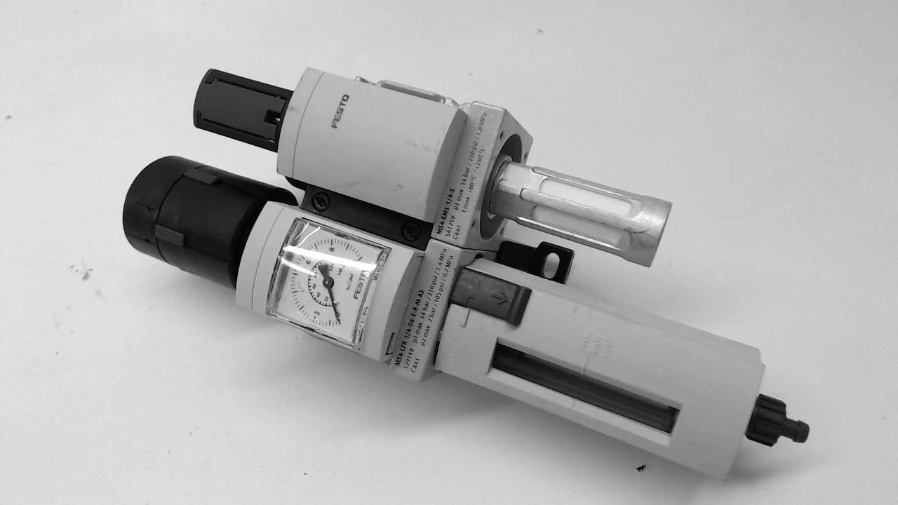 Festo Ms4 Lfr 1 4 D6 E R M As Ms4 Em1 1 4 S Valve Assembly