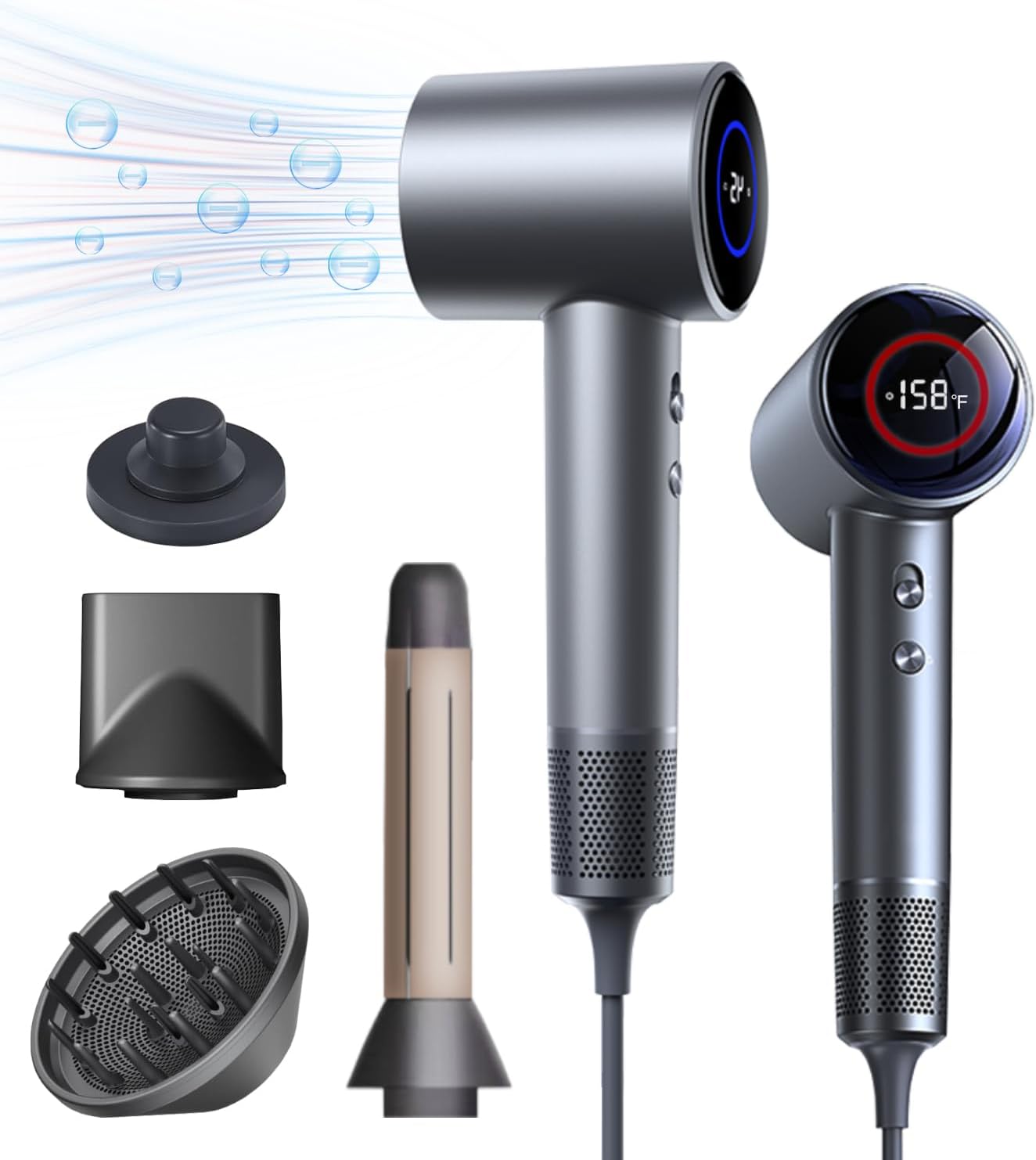 Amazon.com : 140, 000 RPM High Speed Blow Dryer for Fast Drying ...