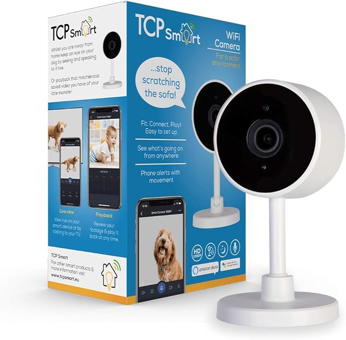 TCP Smart Wi-Fi Camera Motion Sensor 1080P : Amazon.co.uk: DIY & Tools