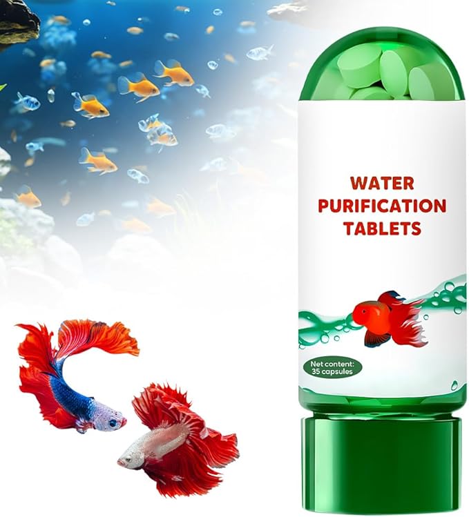 Powerful Aquarium Water Purification Tablet, Portable Aqua Water ...