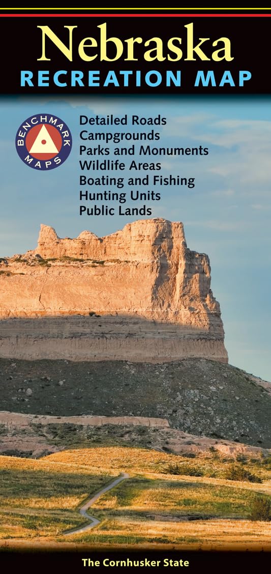 Snapklik.com : Nebraska, The Cornhusker State, Recreation Map, 2015 Edition