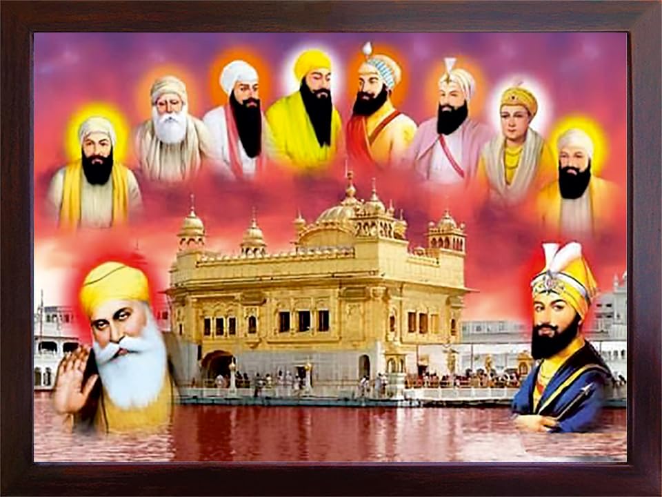 Guru Nanak Dev Ji And Guru Gobind Singh Ji Giving | Desertcart INDIA