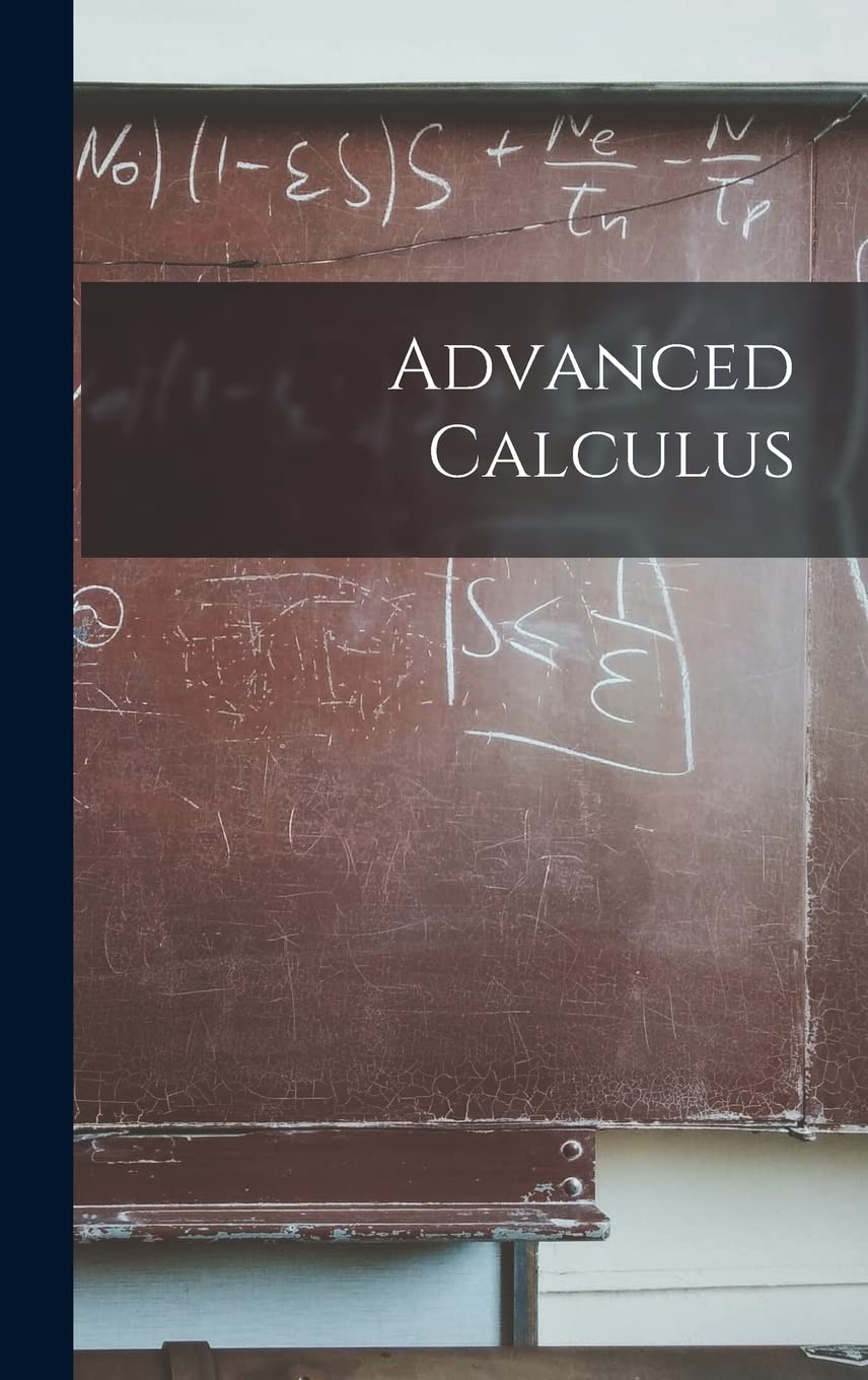 Buy Advanced Calculus Book Online at Low Prices in India | Advanced ...