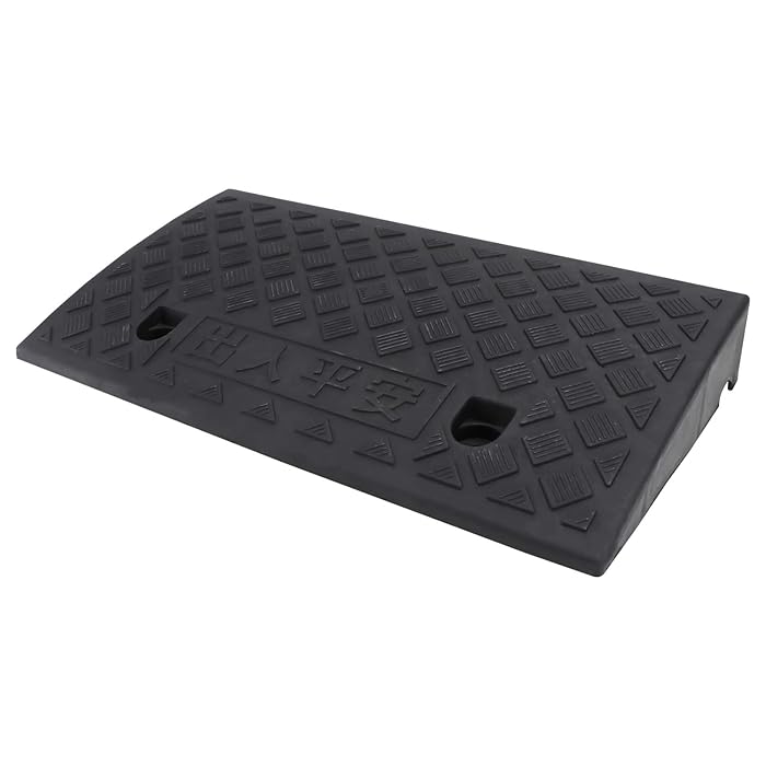 Buy DOITOOL Portable Curb Ramp Lightweight Plastic Threshold Ramp for ...