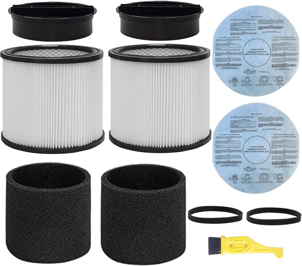 Replacement Filters for Shop Vac Filter 90304 90333 90350 Wet Dry Vac ...