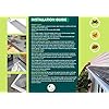 LEAF4GO DIY 5" Gutter Covers System for Leaf Protection Featuring ...