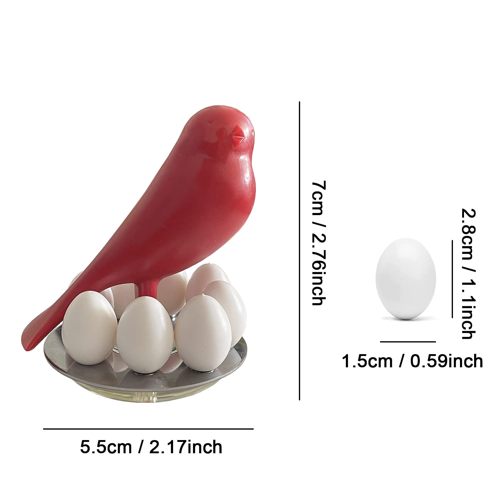 Snapklik.com : Bird Egg Refrigerator Magnets Kitchen Magnets Office ...