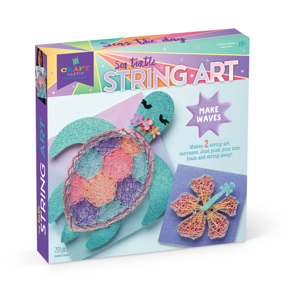 Craft-tastic DIY String Art ââ‚¬â€œ Craft Kit for Kids ââ‚¬â€œ ...
