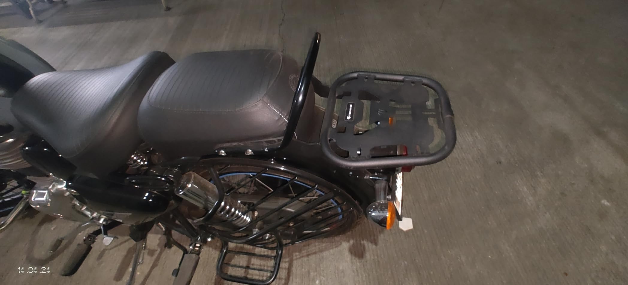 M TECHNICS Classic Reborn 350 Luggage Rack | Expedition Back Rack for ...