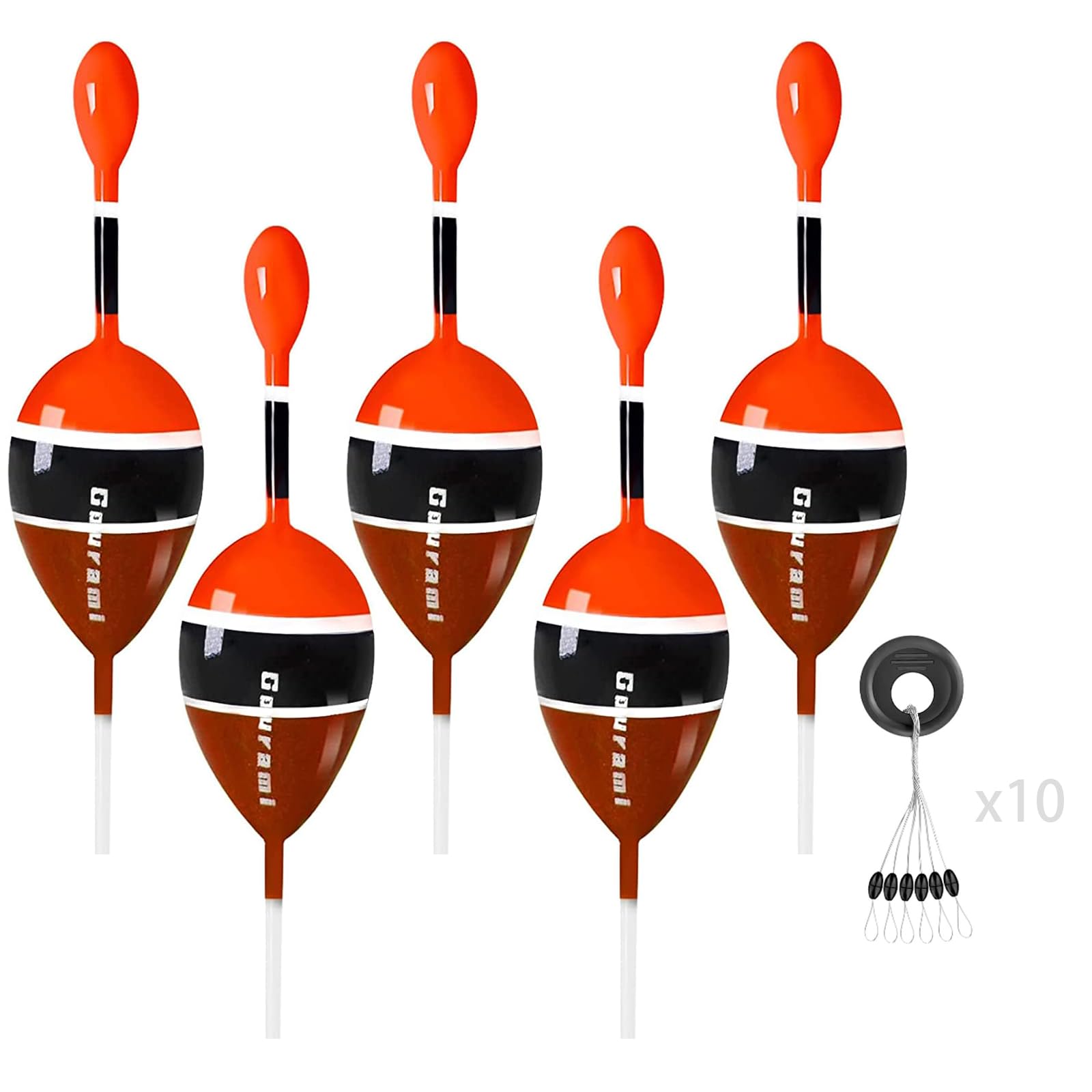 Snapklik.com : Gourami Slip Bobbers Kit,Balsa Wood Slide Floats