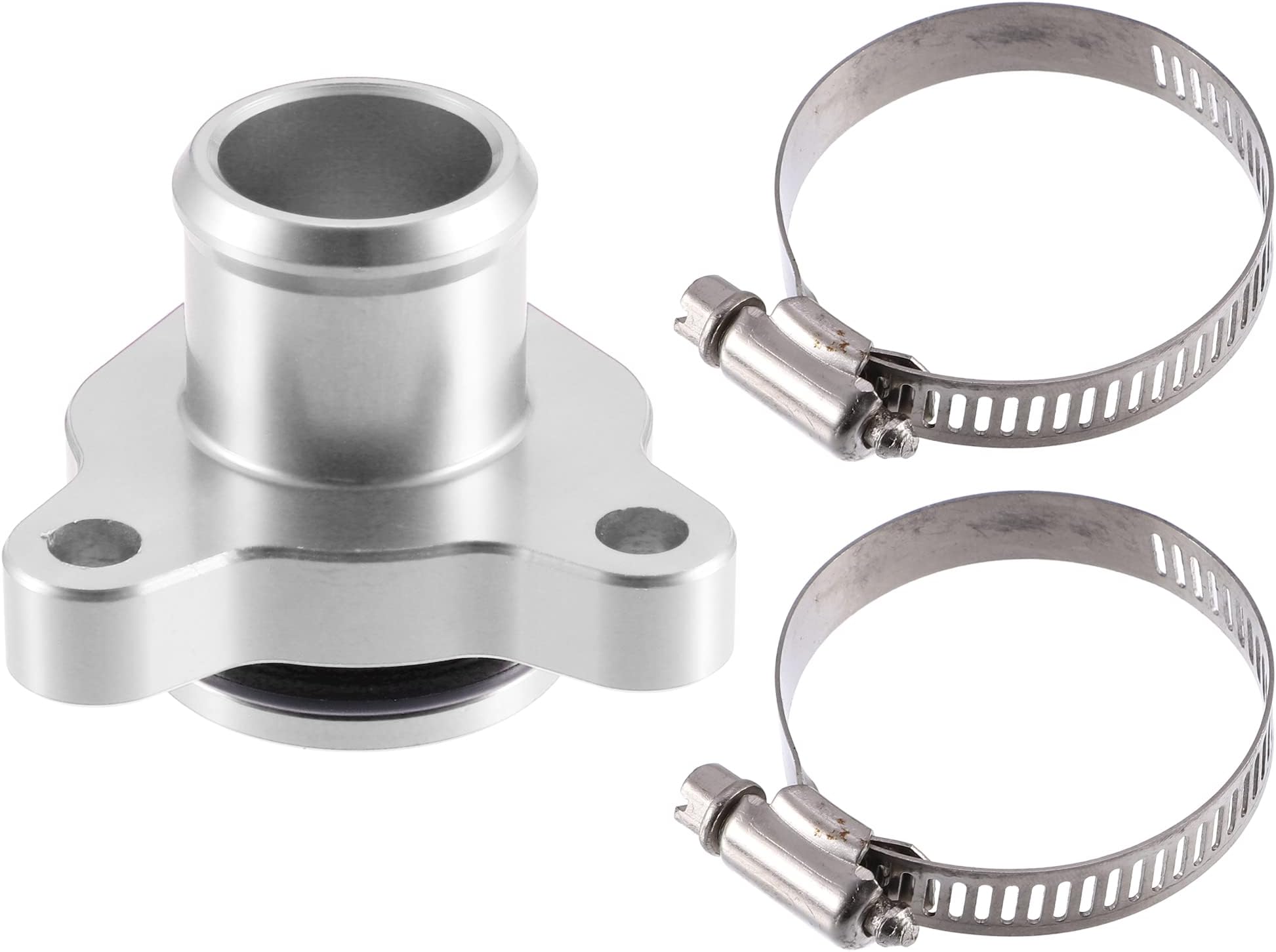 Amazon.com: Saihisday Aluminum Water Hose Fitting with Clamp, Engine ...