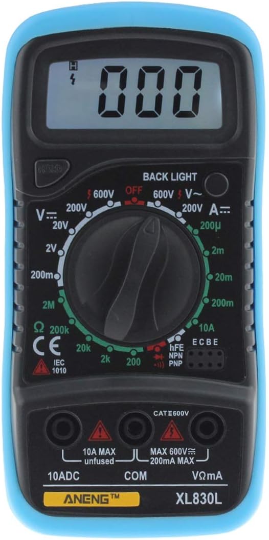 Amazon.com: Yuniroom Digital Multimeter XL830L Multimeter Backlight ...