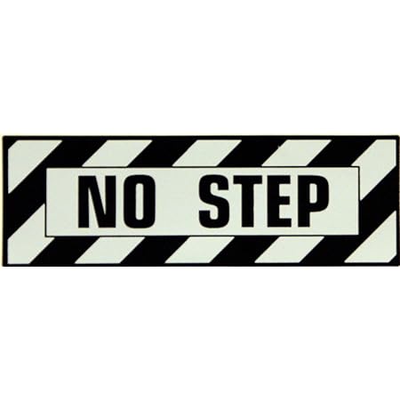 Amazon.com: Wicks Aircraft No Step Decal : Automotive