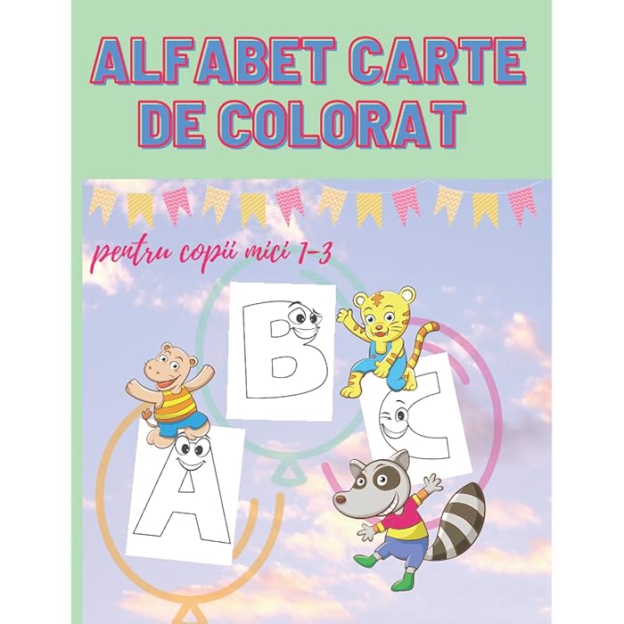 Buy Alfabet carte de colorat | pentru copii mici 1-3: abc carte de ...