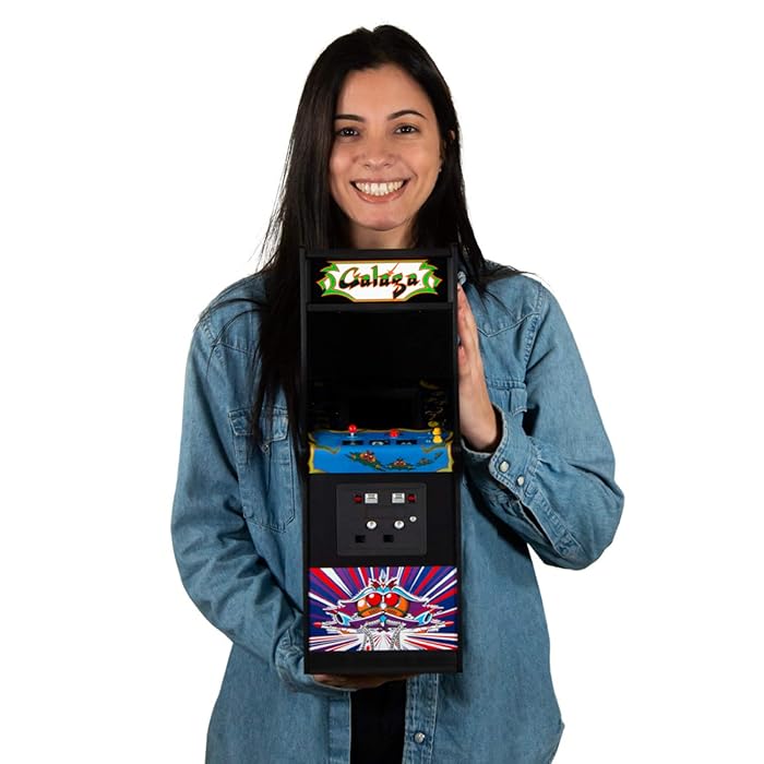 Buy Quarter Arcades Official Galaga 1/4 Sized (17 Inches Tall) Mini ...