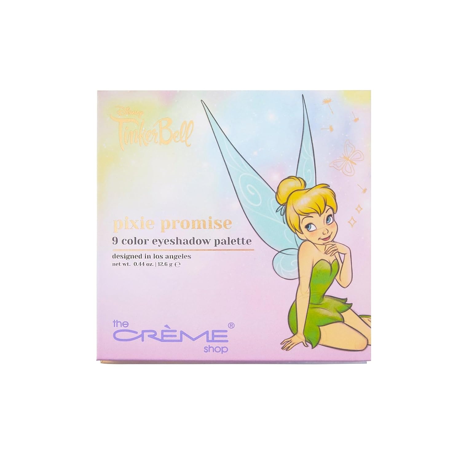 Amazon.com : The Creme Shop Tinker Bell Pixie Promise Eyeshadow Palette ...