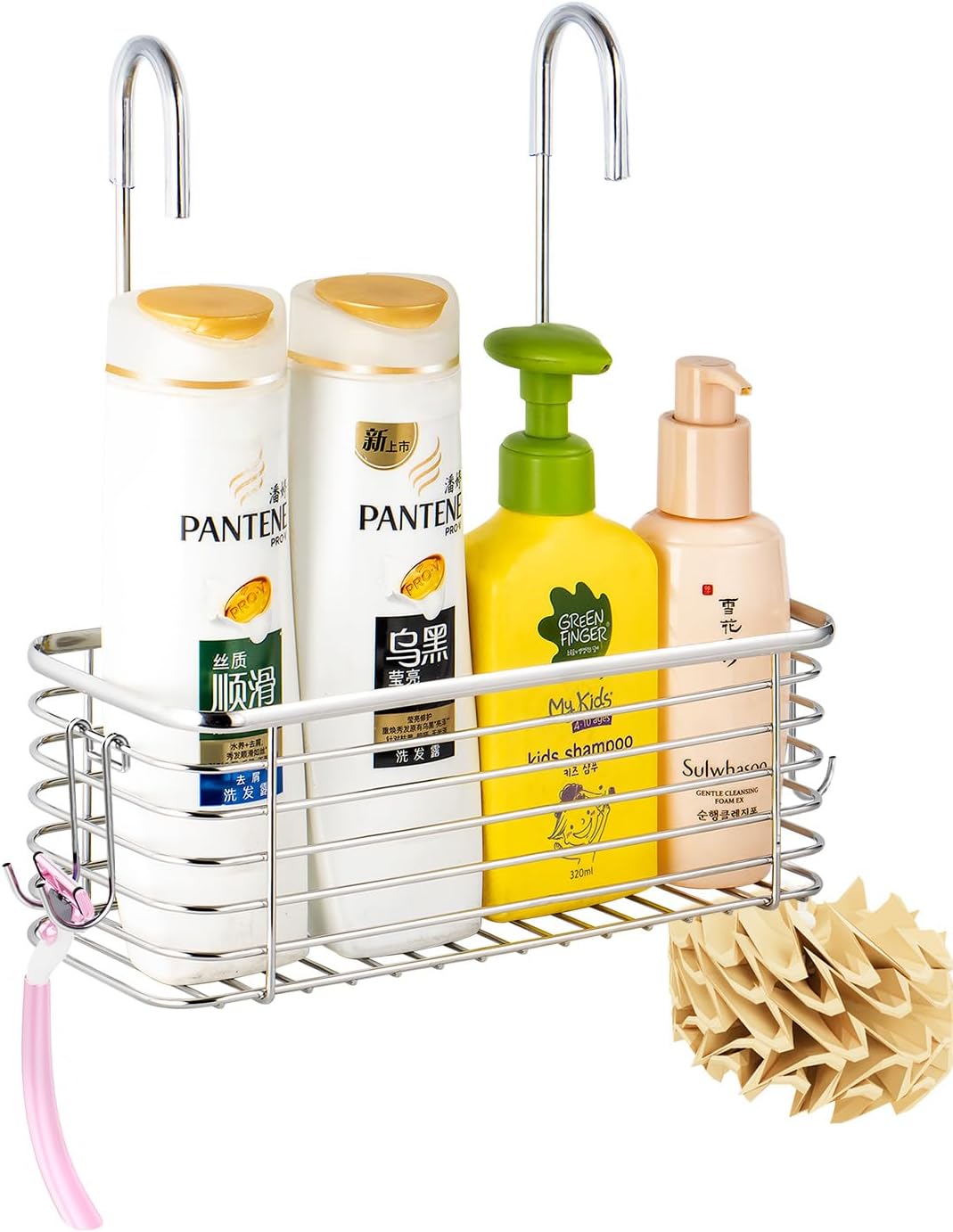 Amazon.com: Tsnamay 11.02" Shower Caddies,Hanging Shower Rack Bathroom ...
